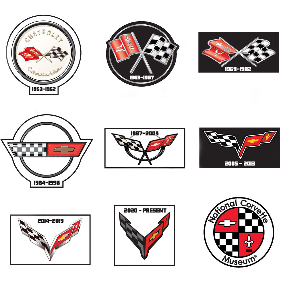 Corvette Emblems And Decals